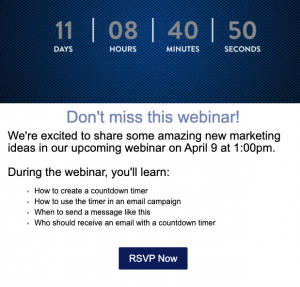 How to Create a Sense of Urgency in Your Next Email With a Countdown ...