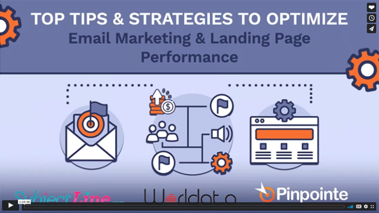 ON-DEMAND WEBINAR | Top Tips & Strategies to Optimize Email Marketing & Landing Page Performance ...