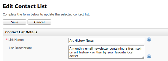 How To Update Your List Names and Add List Descriptions - Pinpointe ...
